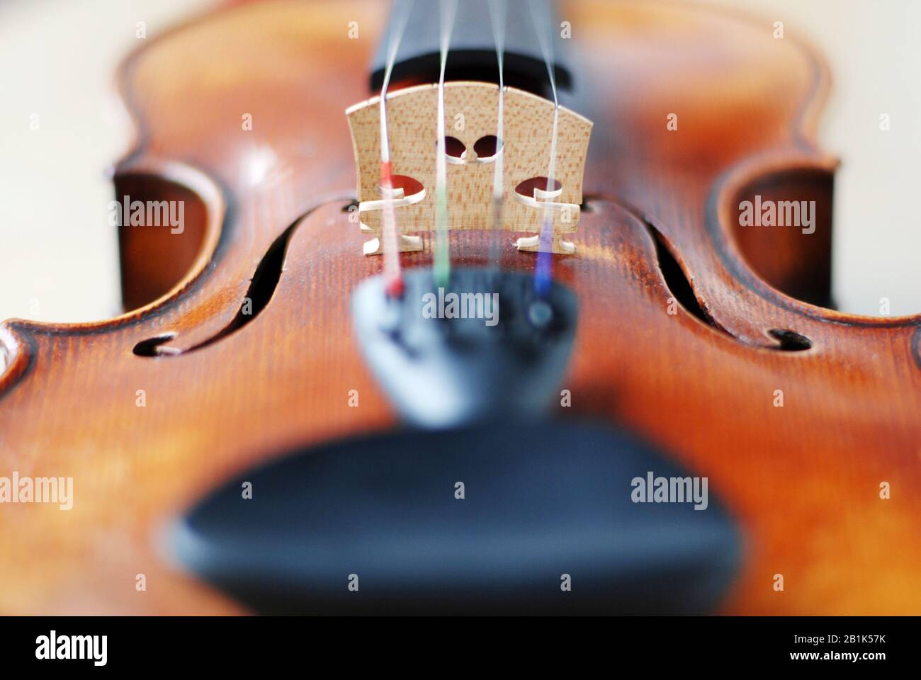 Cello bridge detail closeup hi-res stock photography and images - Alamy