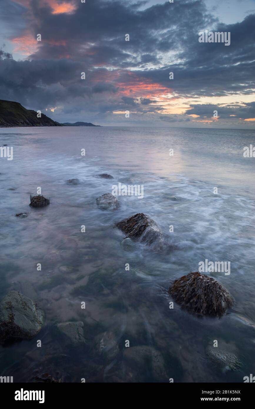 Dramatic coastal scenery and light on the Isle of Man, Irish Sea, UK ...