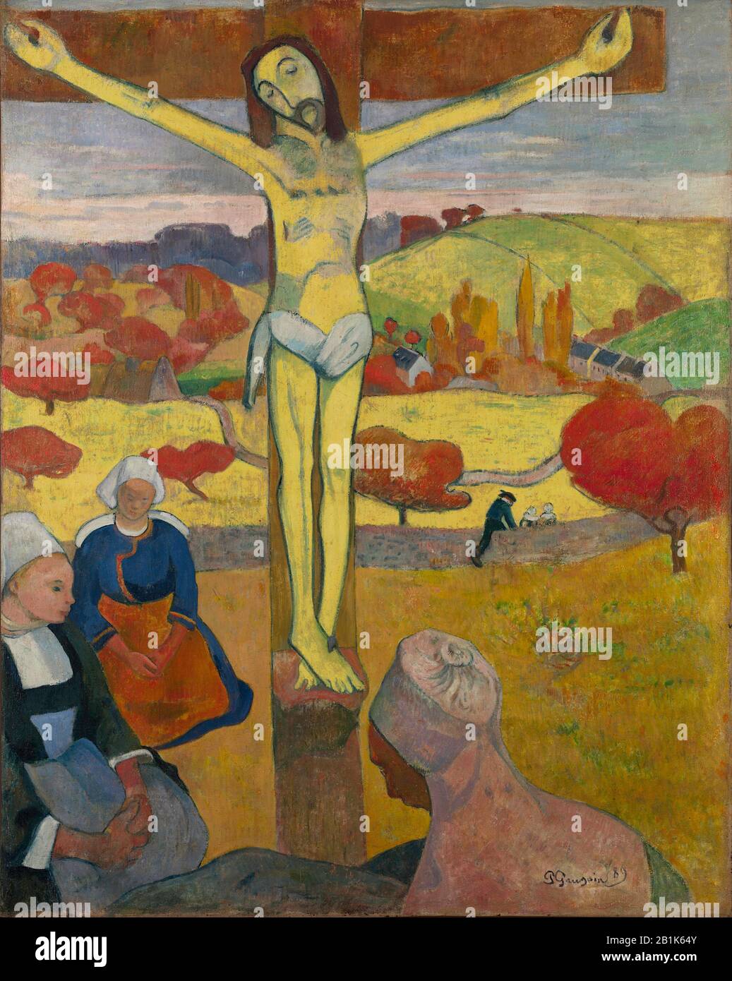 Jesus christ crucifixion painting hi-res stock photography and images ...