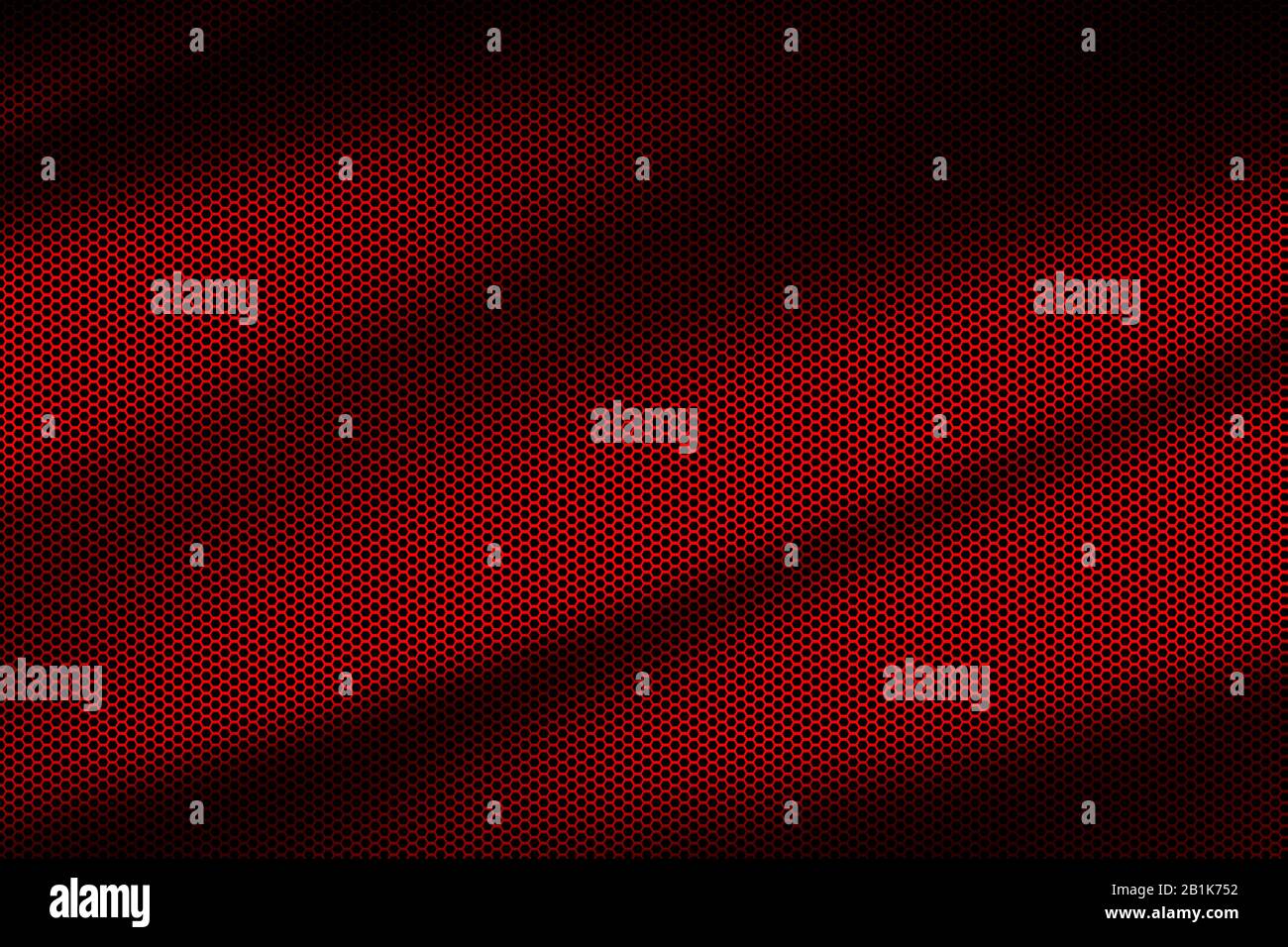 red wave metallic mesh. metal background and texture. 3d illustration ...