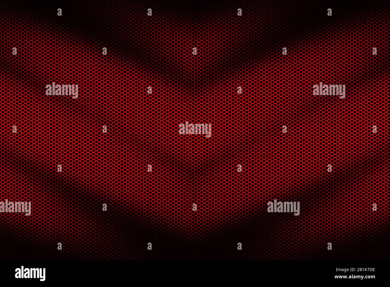 red wave metallic mesh. metal background and texture. 3d illustration ...