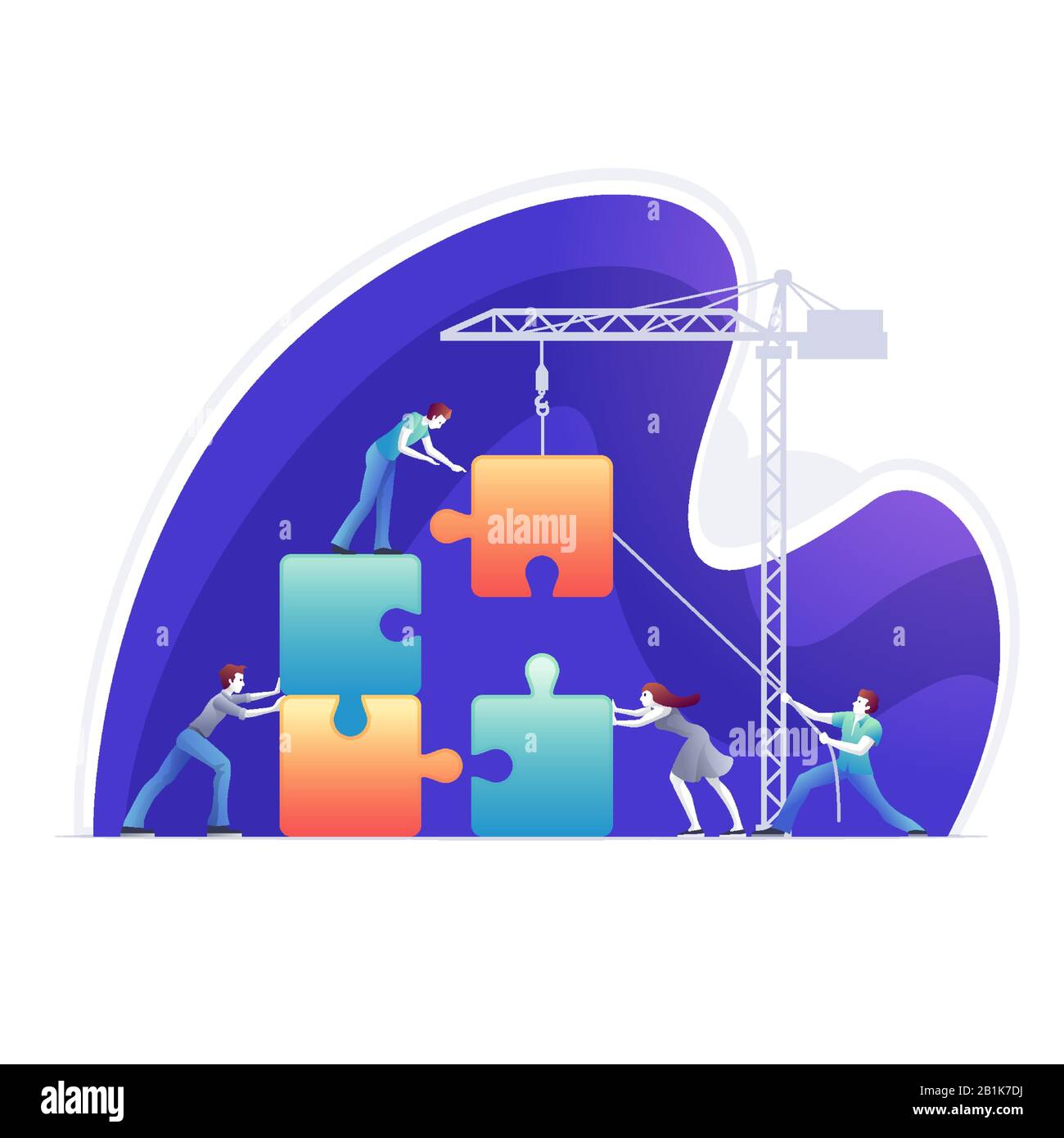 Working Together Puzzle