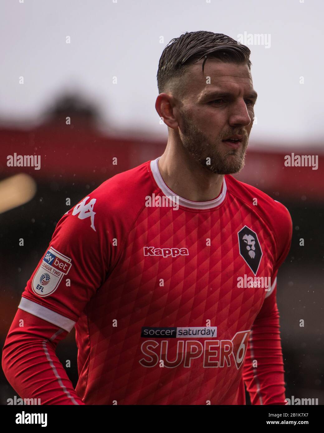 Ashley Eastham. SALFORD CITY 1-2 Colchester United FC. 22/02/20. Sky ...