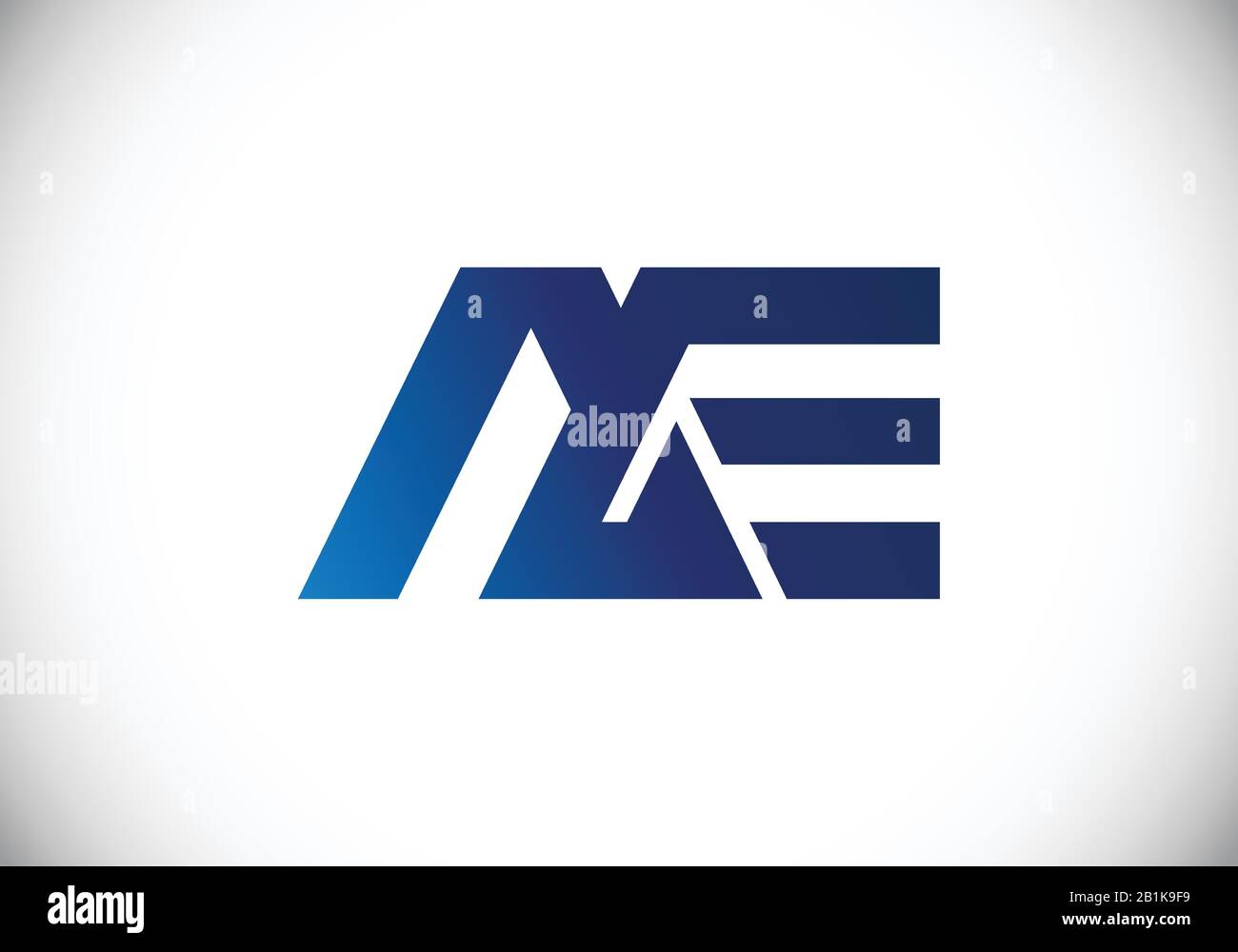 A E Initial letter logo design, Creative Modern Letters Vector Icon ...