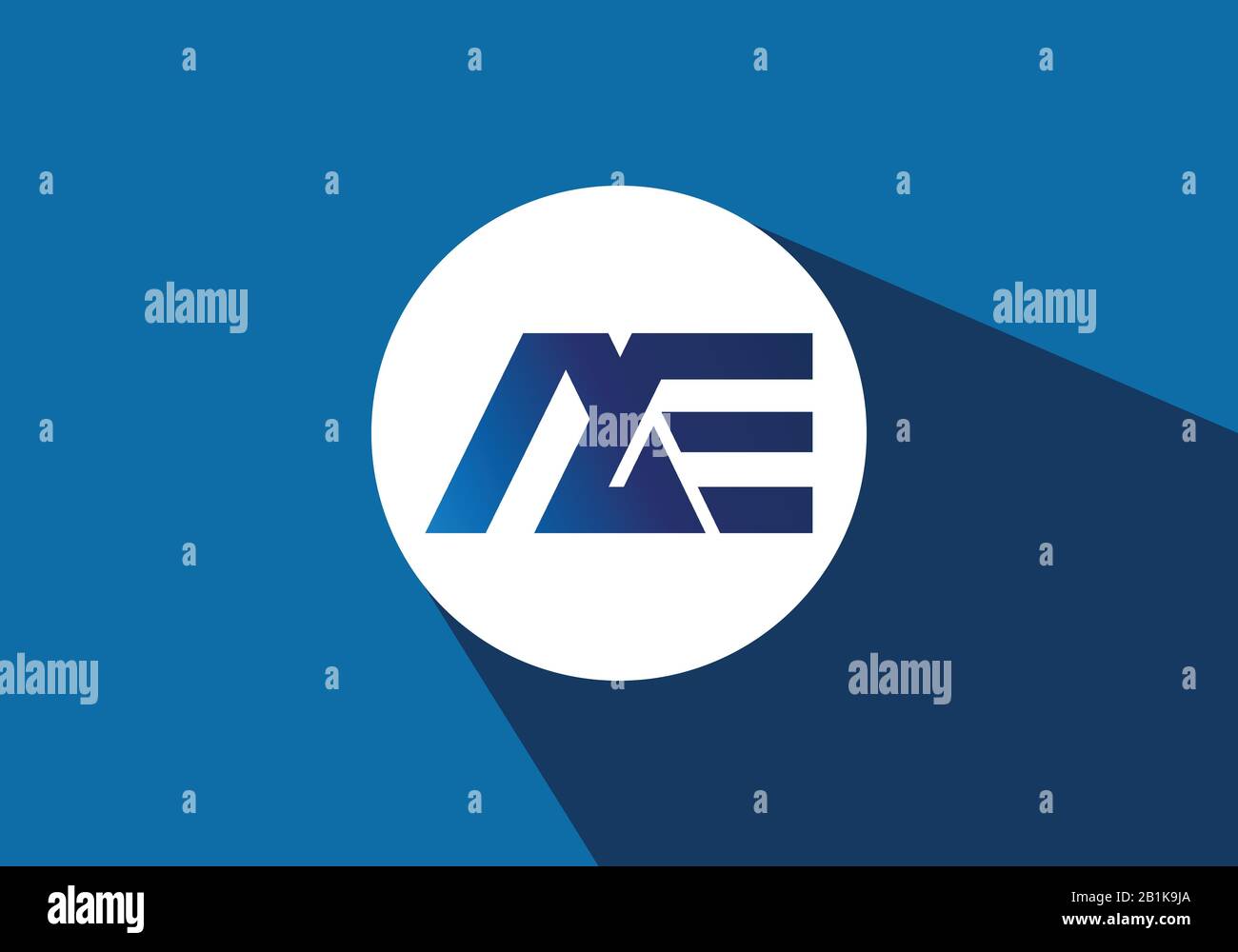 A E Initial letter logo design, Creative Modern Letters Vector Icon ...