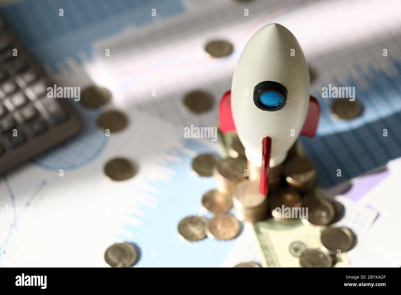 Toy space rocket stands hi-res stock photography and images - Alamy