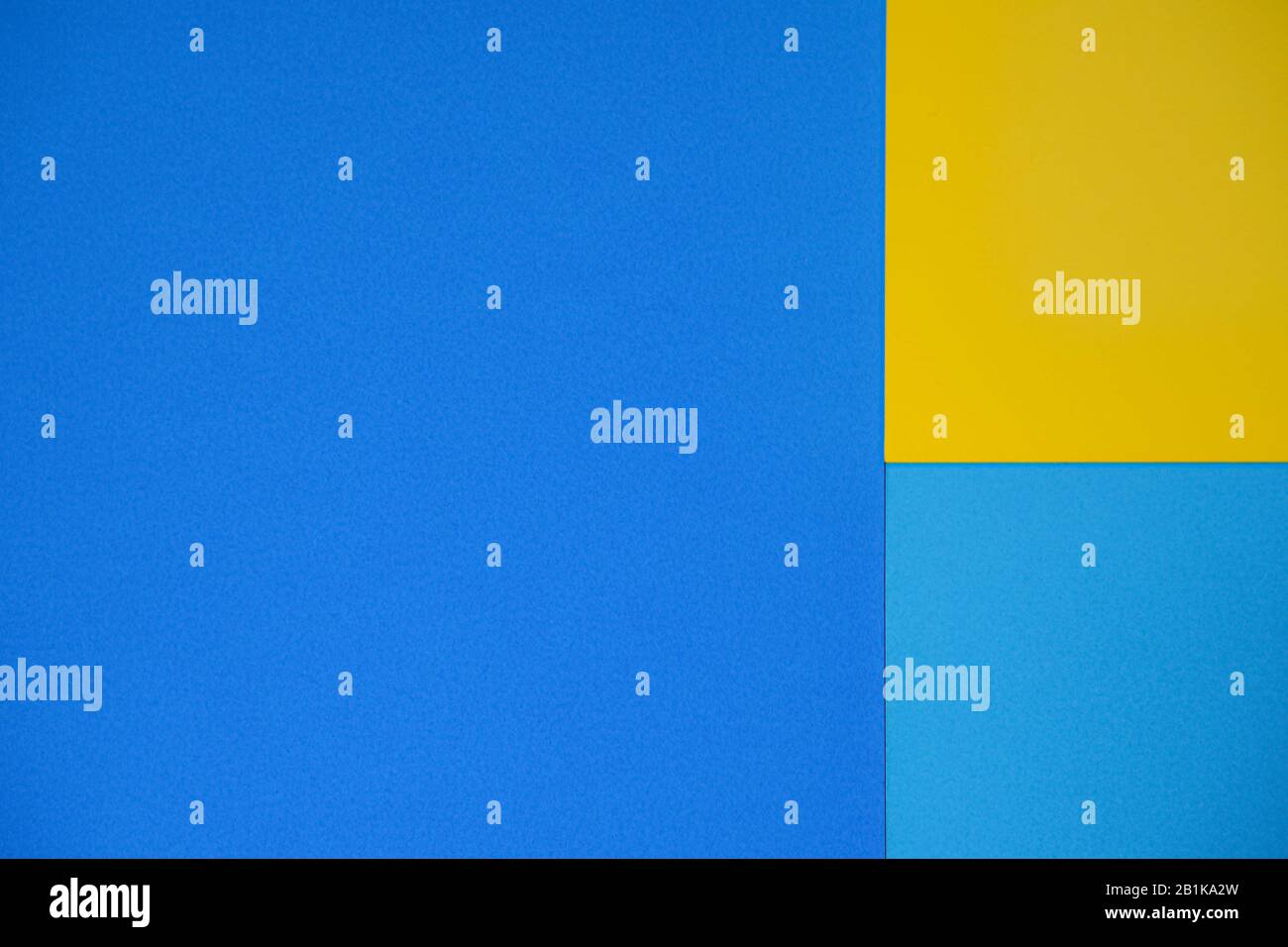 Abstract Geometric Colorful Paper Background. Color block concept. Blue ...