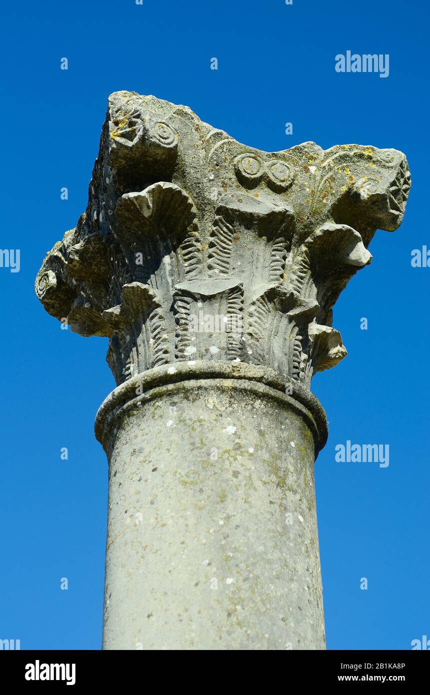 Morocco, Unesco world heritage site of ancient Roman settlement ...