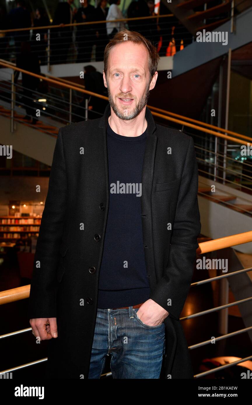 Berlin, Deutschland. 25th Feb, 2020. Stephan Kampwirth at the ARTE reception as part of the ...