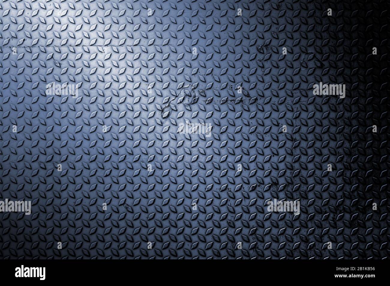 old and rust diamond plate. metal background and texture. 3d ...