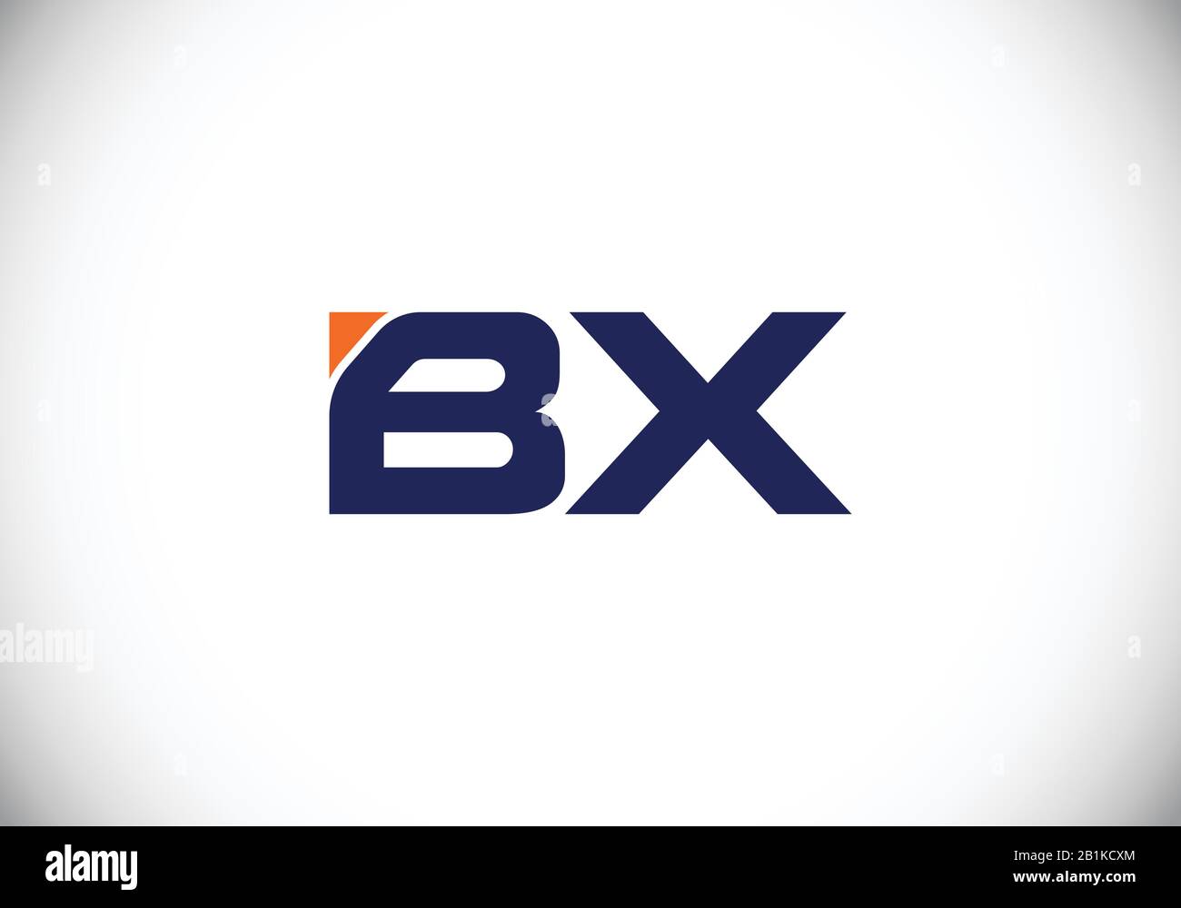 B X Initial letter logo design, Creative Modern Letters Vector Icon ...
