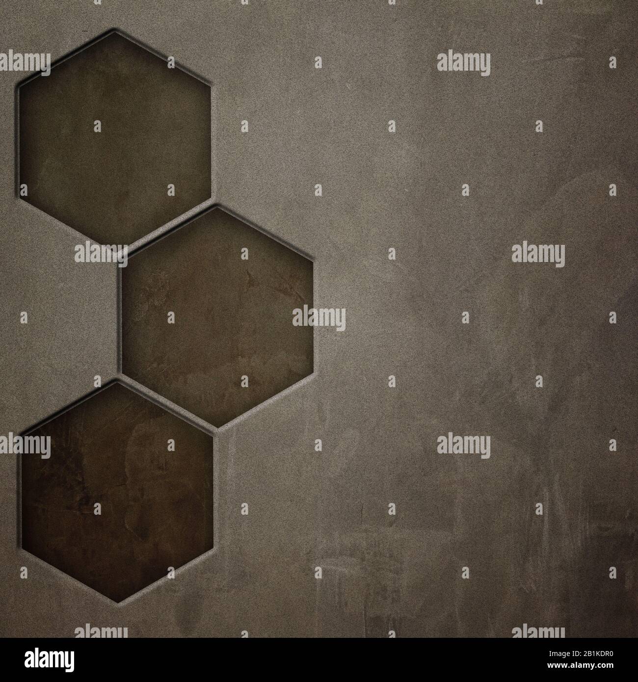 old rust metal background and texture. material design. 3d illustration ...