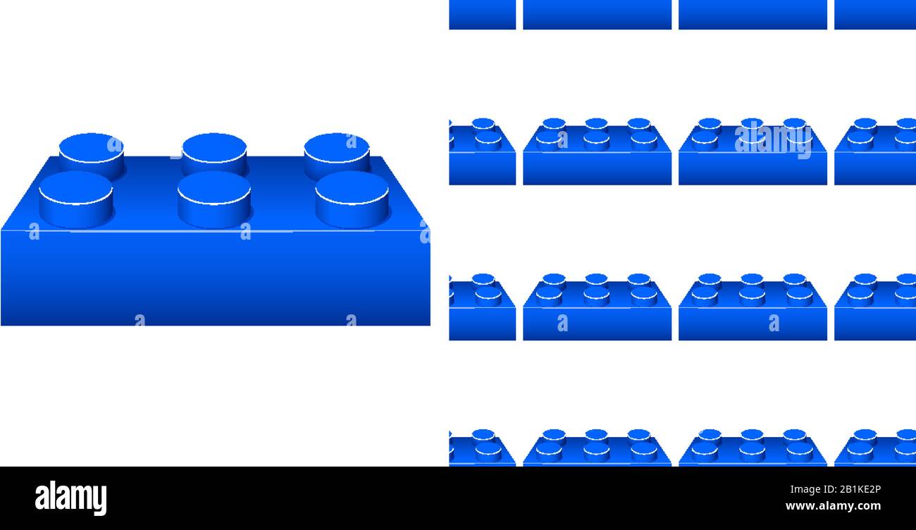 Seamless background design with blue block illustration Stock Vector ...