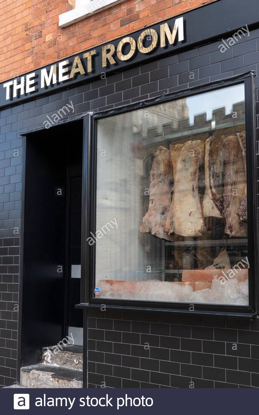 Butchers Shop Window High Resolution Stock Photography and Images - Alamy