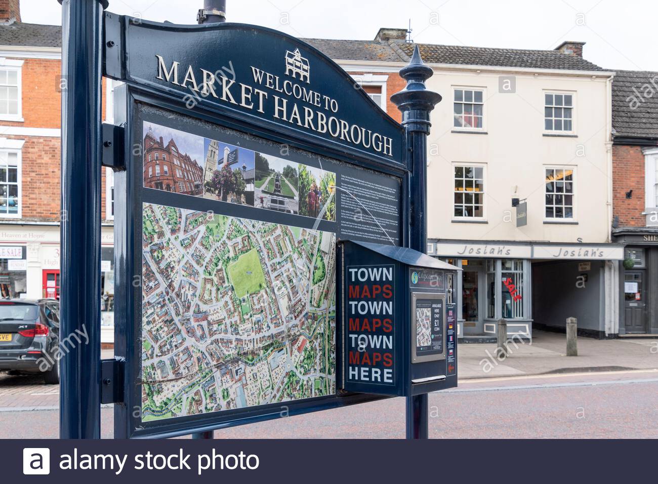 Town Centre Map High Resolution Stock Photography and Images - Alamy