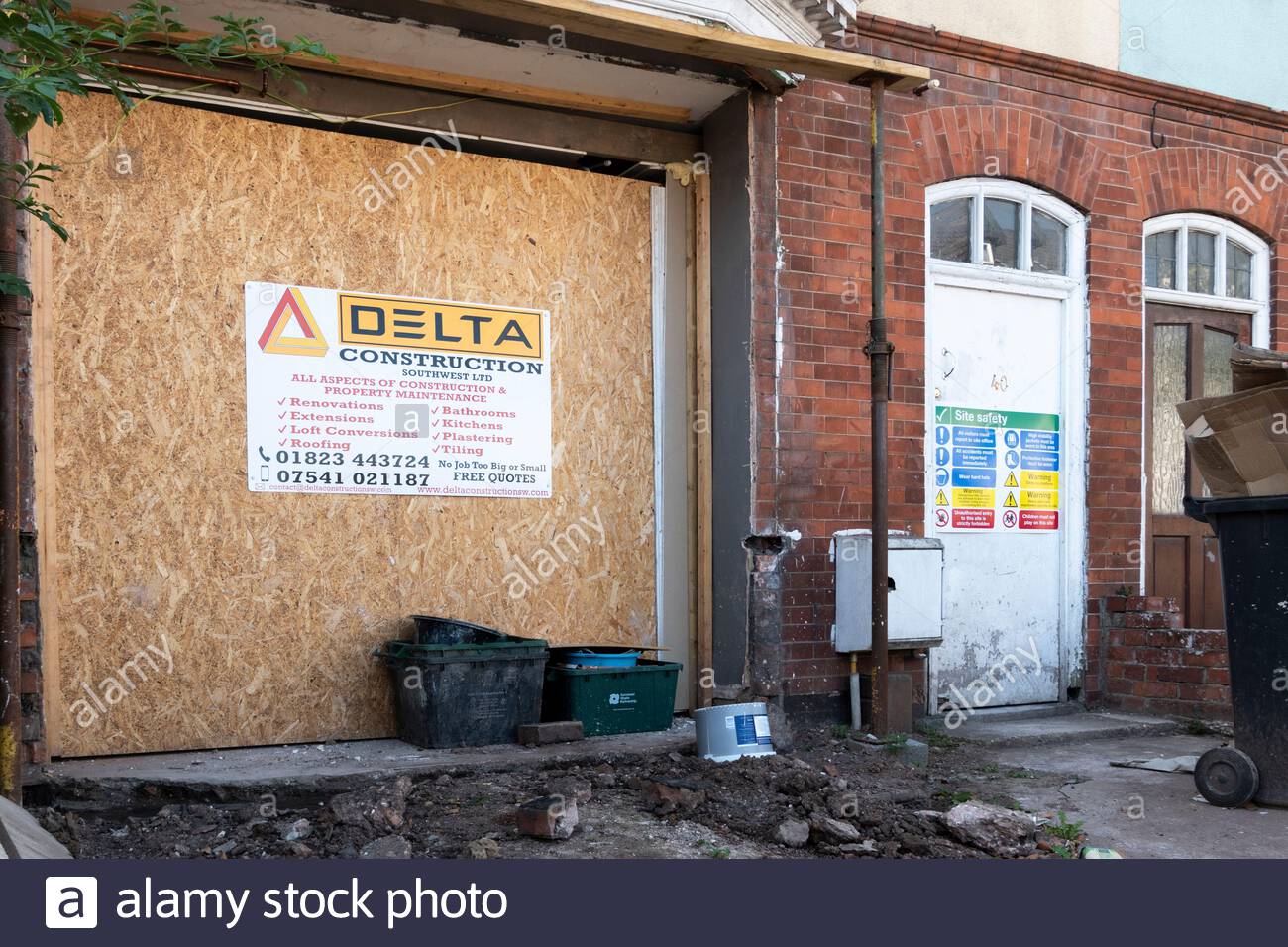 Empty House Building Site, Uk High Resolution Stock Photography and ...
