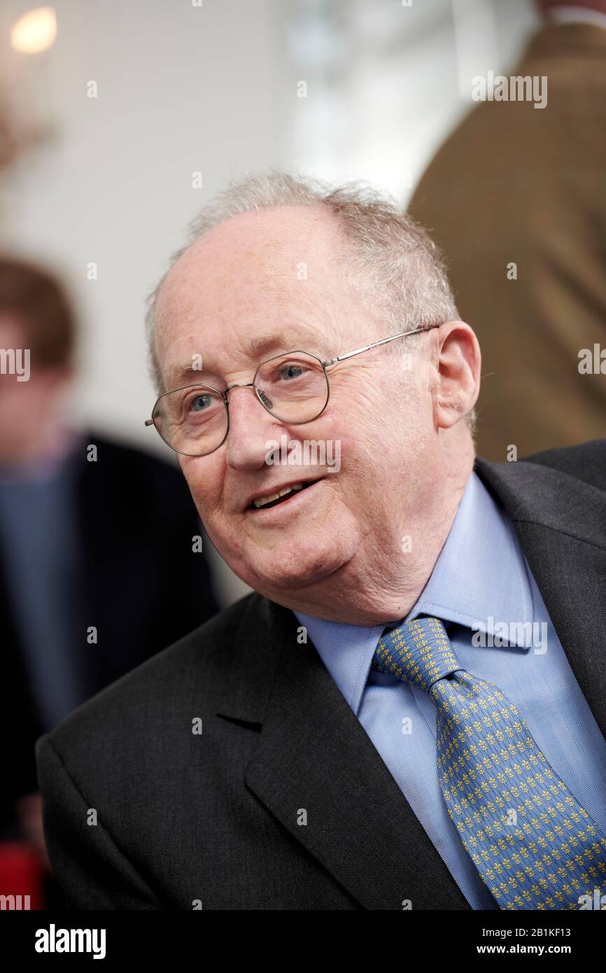 Lord Christopher Tugendhat at The Oldie Literary Lunch; 25/02/20 Stock ...