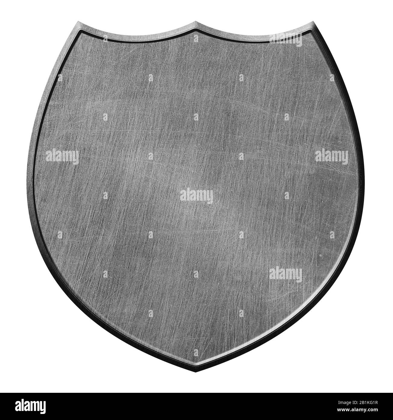 old metal sign board. white background isolated. 3d illustration design ...