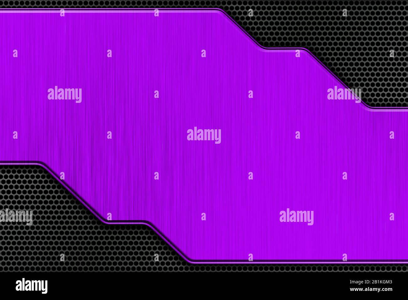purple metal plate and black mesh. metal background and texture ...