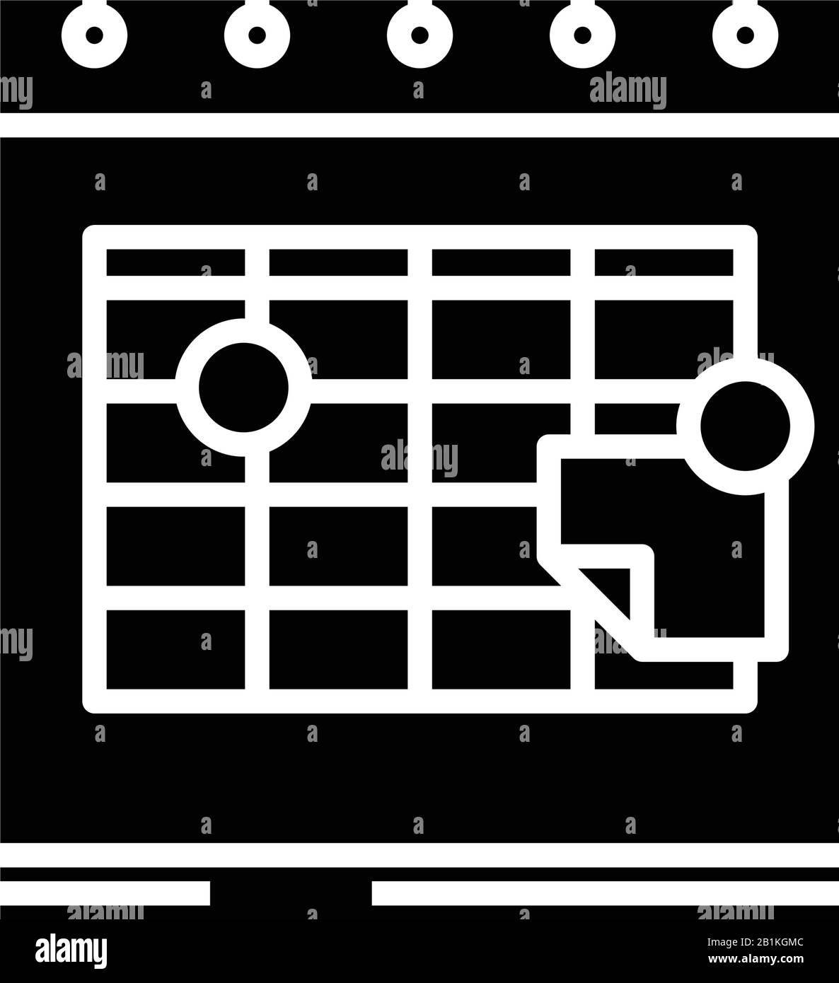 Top view christmas flat Black and White Stock Photos & Images - Alamy