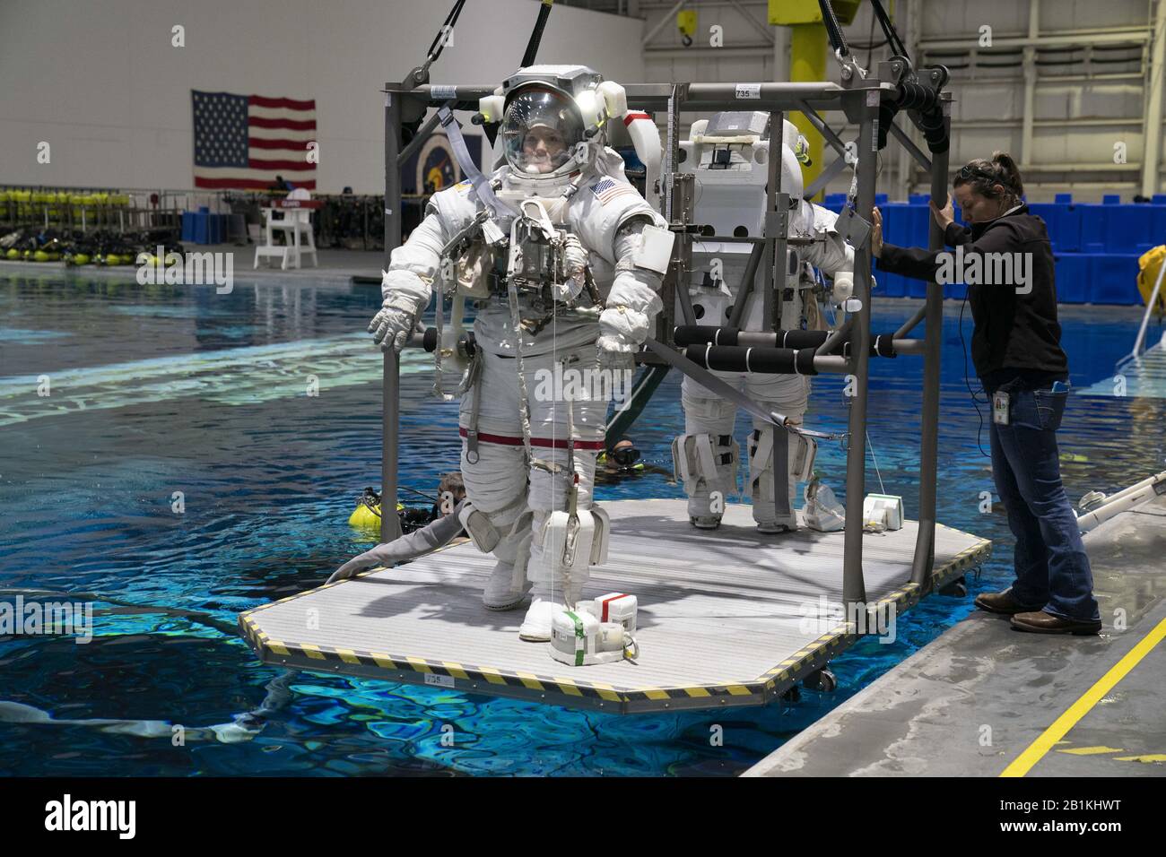 Astronaut training pool hi-res stock photography and images - Alamy