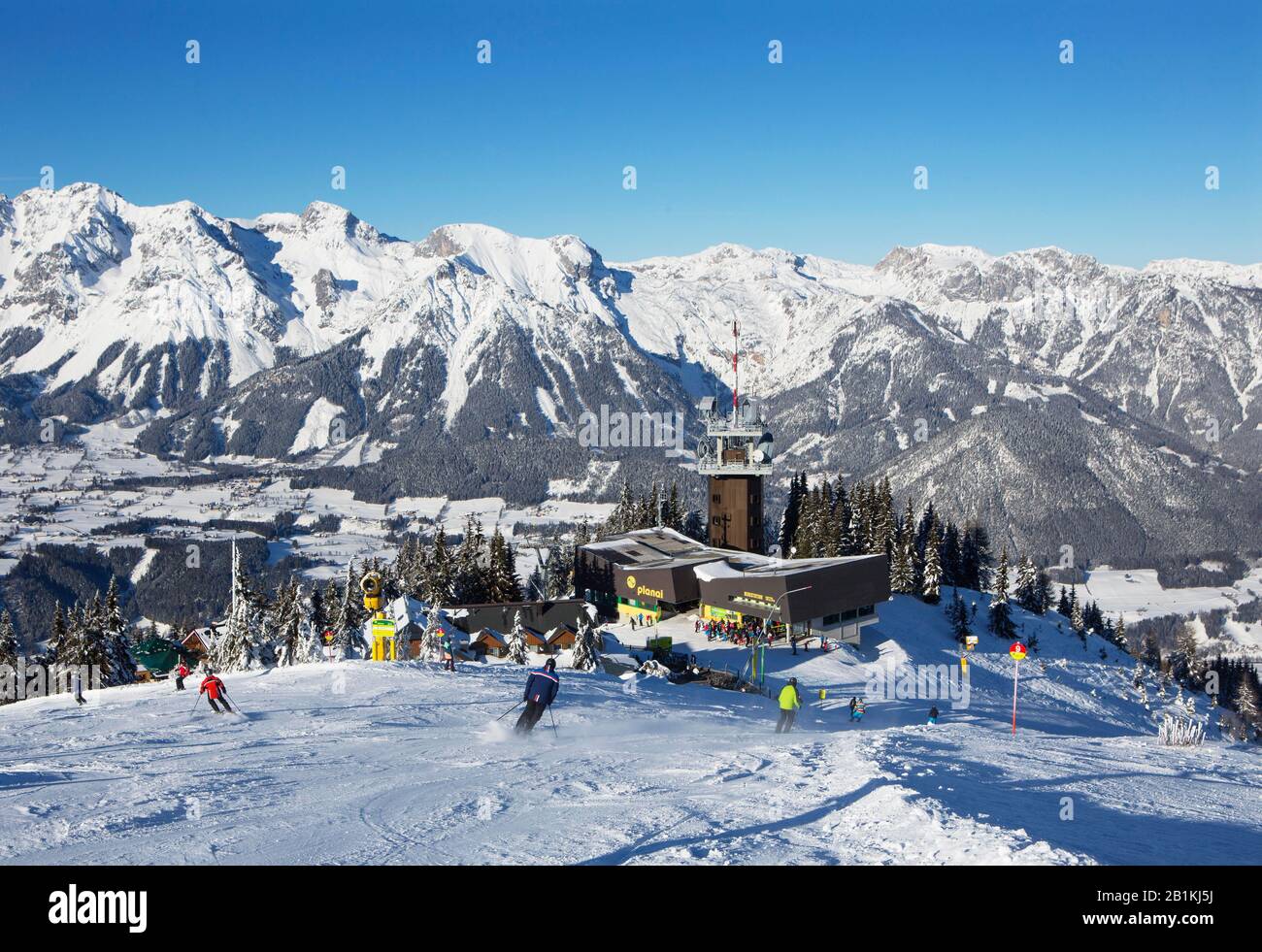 Ski area planai hi-res stock photography and images - Alamy