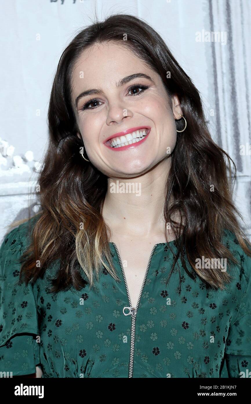 New York, NY, USA. 26 February, 2020. Amy Hoggart visits the BUILD ...