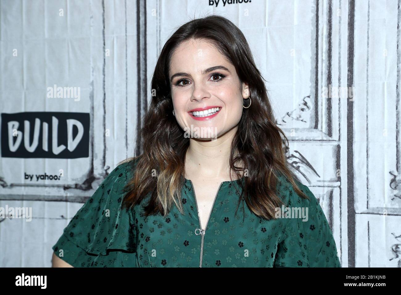 New York, NY, USA. 26 February, 2020. Amy Hoggart visits the BUILD ...