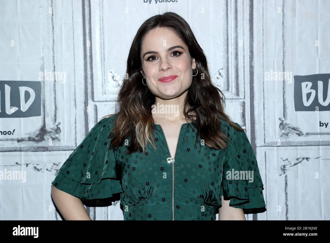 New York, NY, USA. 26 February, 2020. Amy Hoggart visits the BUILD ...