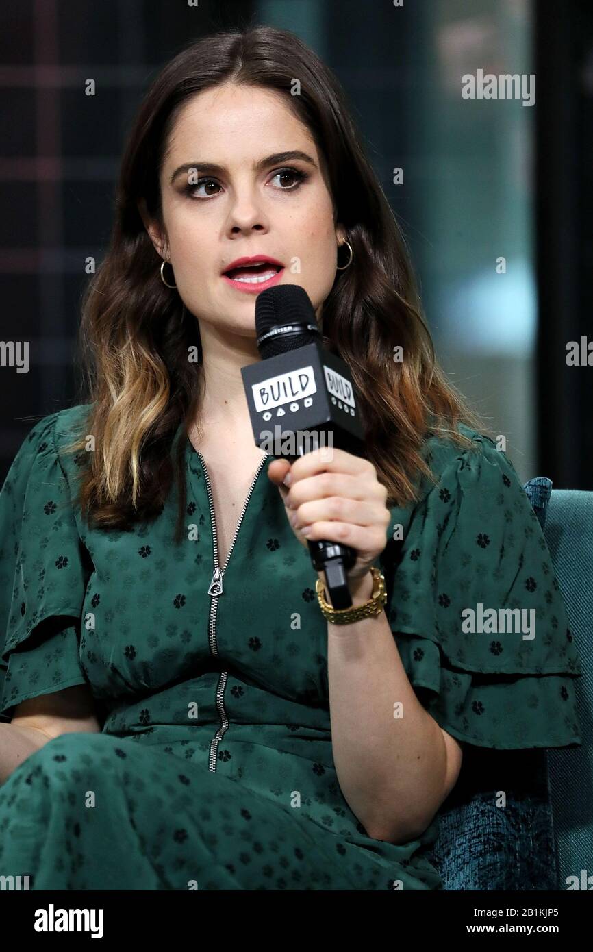 New York, NY, USA. 26 February, 2020. Amy Hoggart visits the BUILD ...