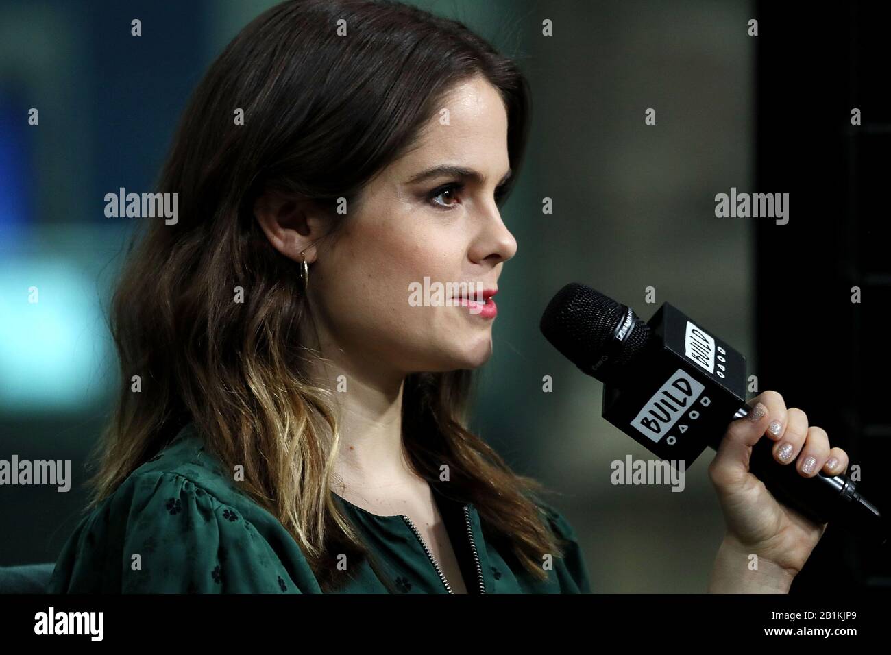 New York, NY, USA. 26 February, 2020. Amy Hoggart visits the BUILD ...