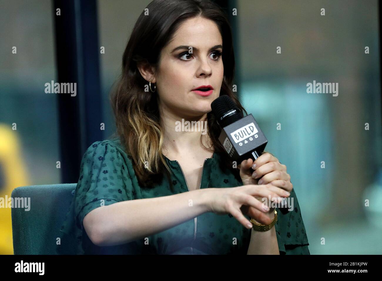 New York, NY, USA. 26 February, 2020. Amy Hoggart visits the BUILD ...