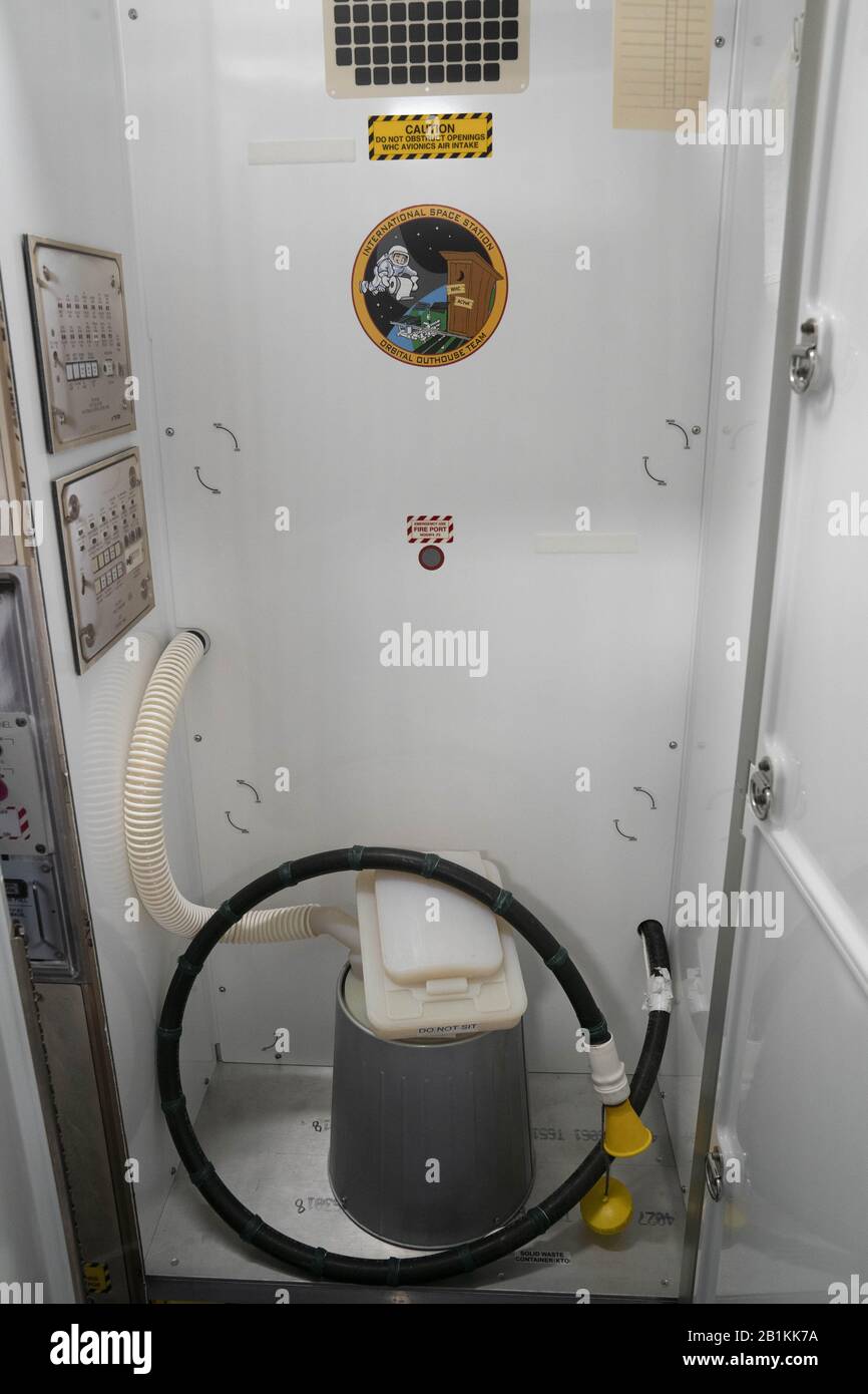 Iss Space Station Inside Shower