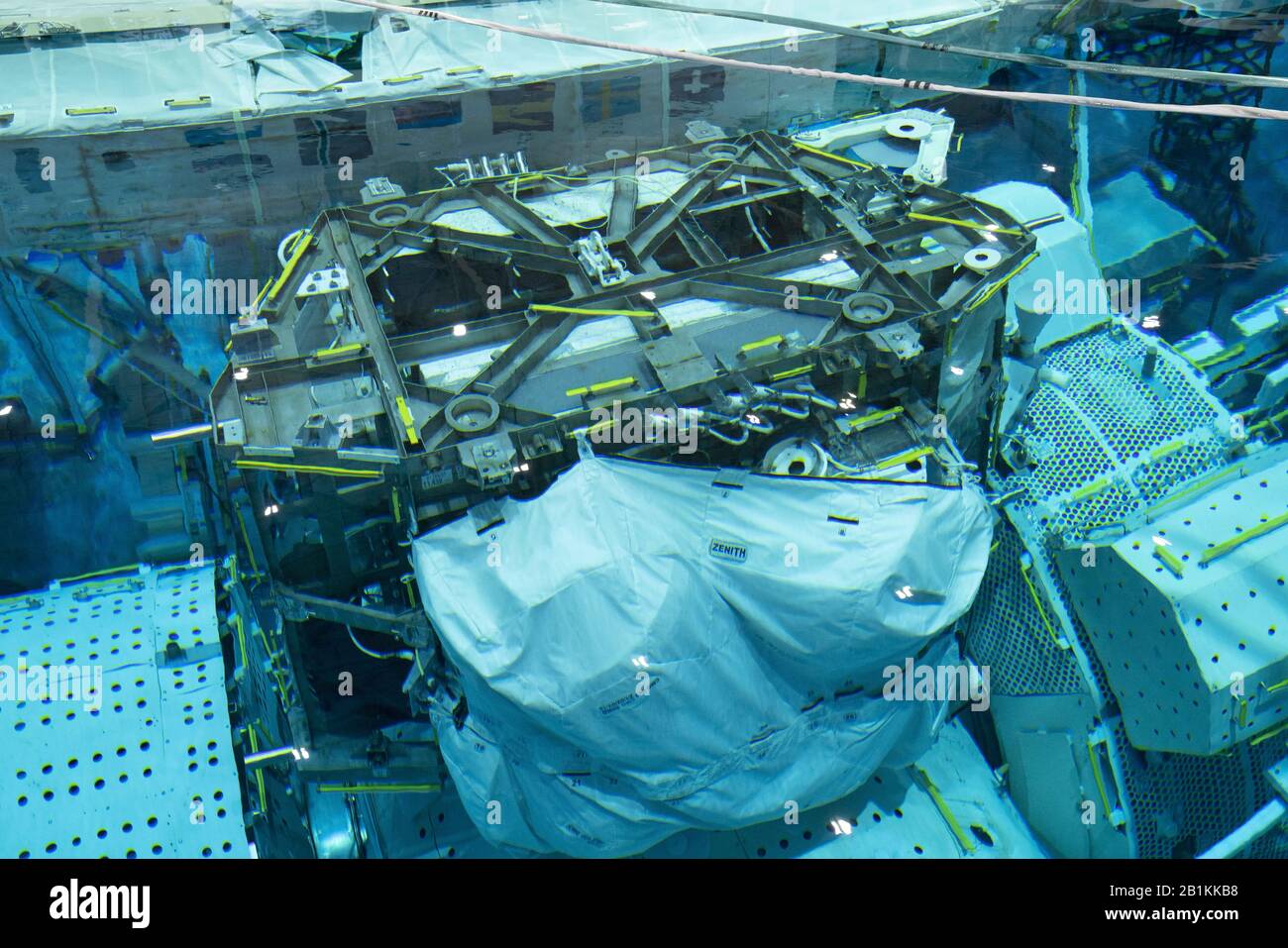 Houston, Texas, USA. 25th Feb, 2020. A full-size mockup of the ...