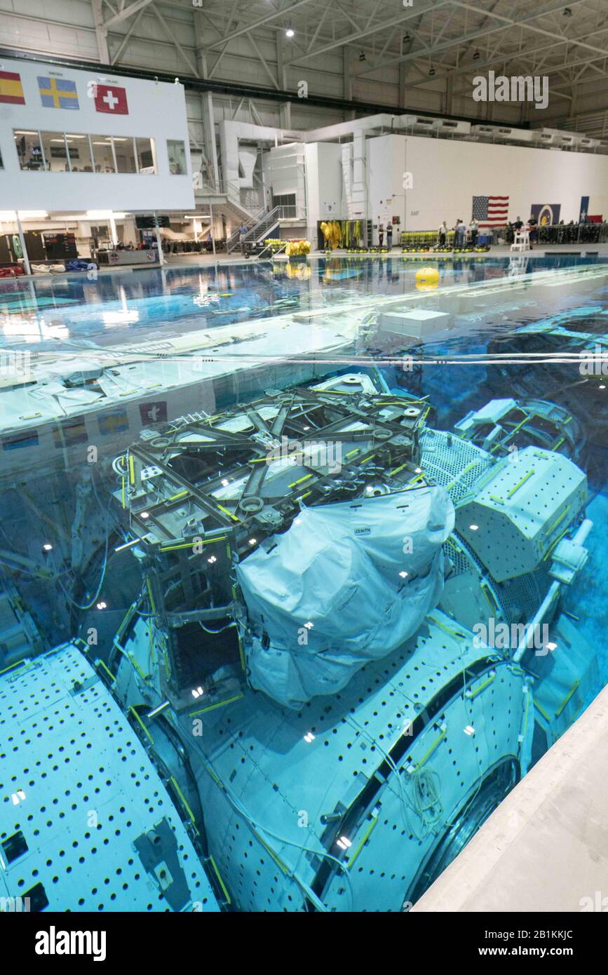 Houston, Texas, USA. 25th Feb, 2020. A full-size mockup of the ...