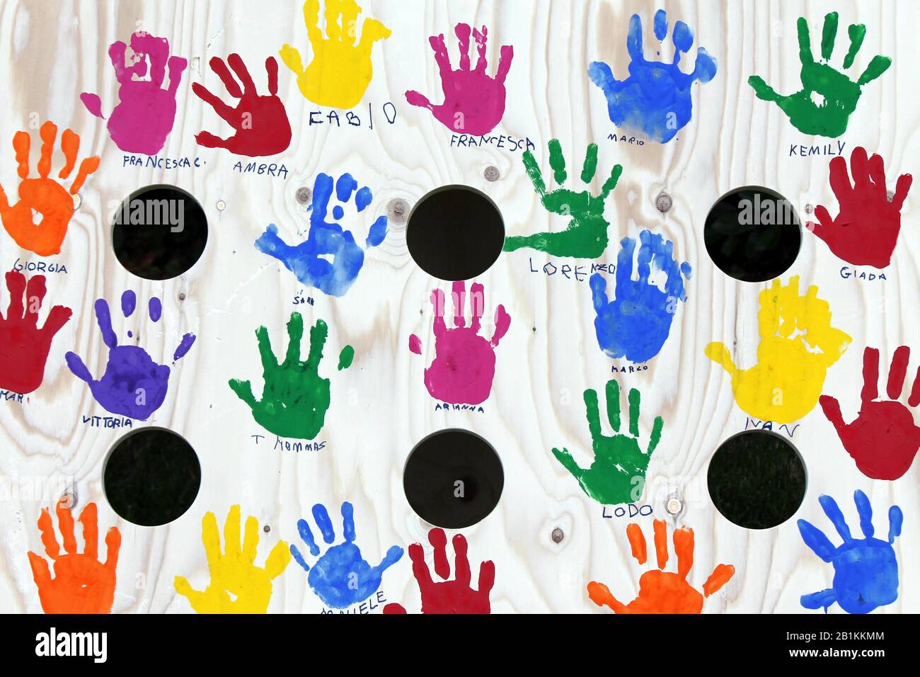 Child fingerprints hi-res stock photography and images - Alamy