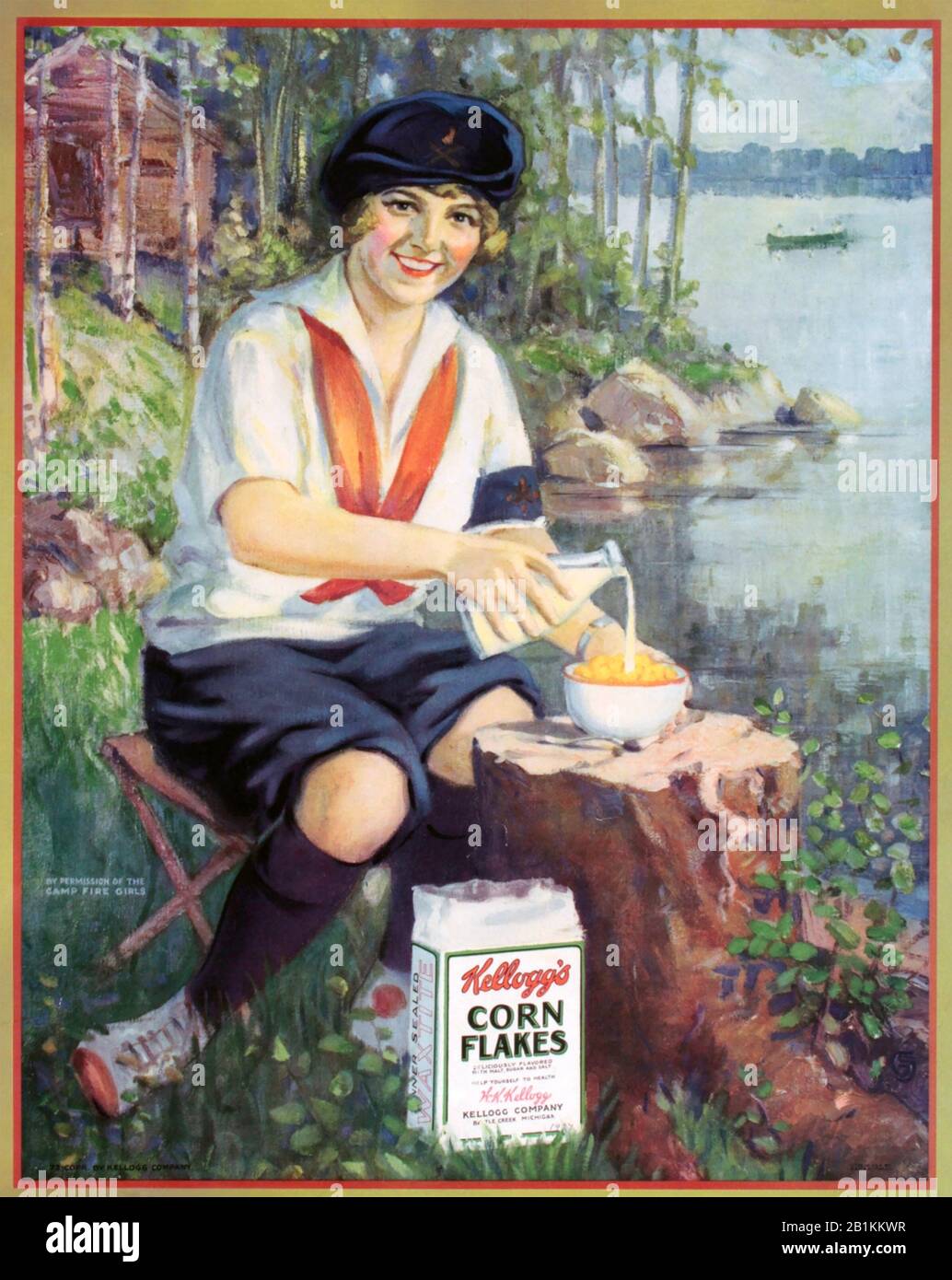 Kelloggs advert hi-res stock photography and images - Alamy