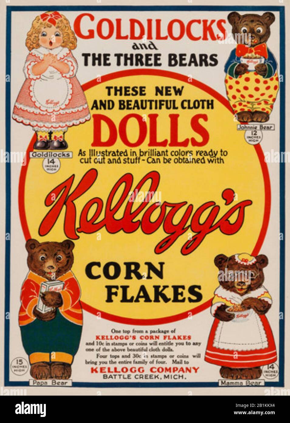 Kelloggs advert hi-res stock photography and images - Alamy
