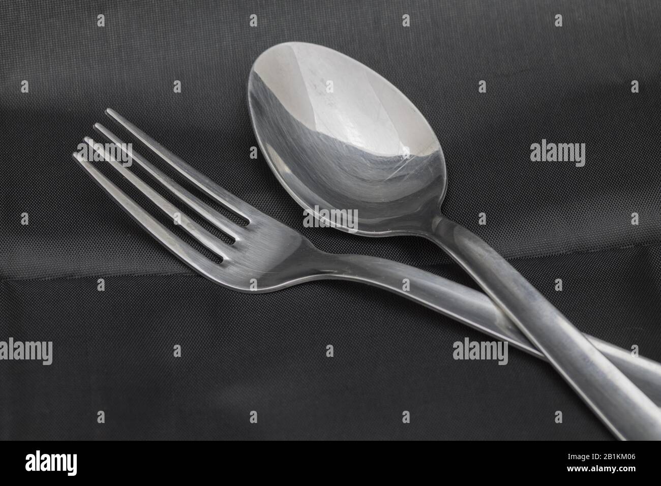 forness and spoon Stock Photo - Alamy
