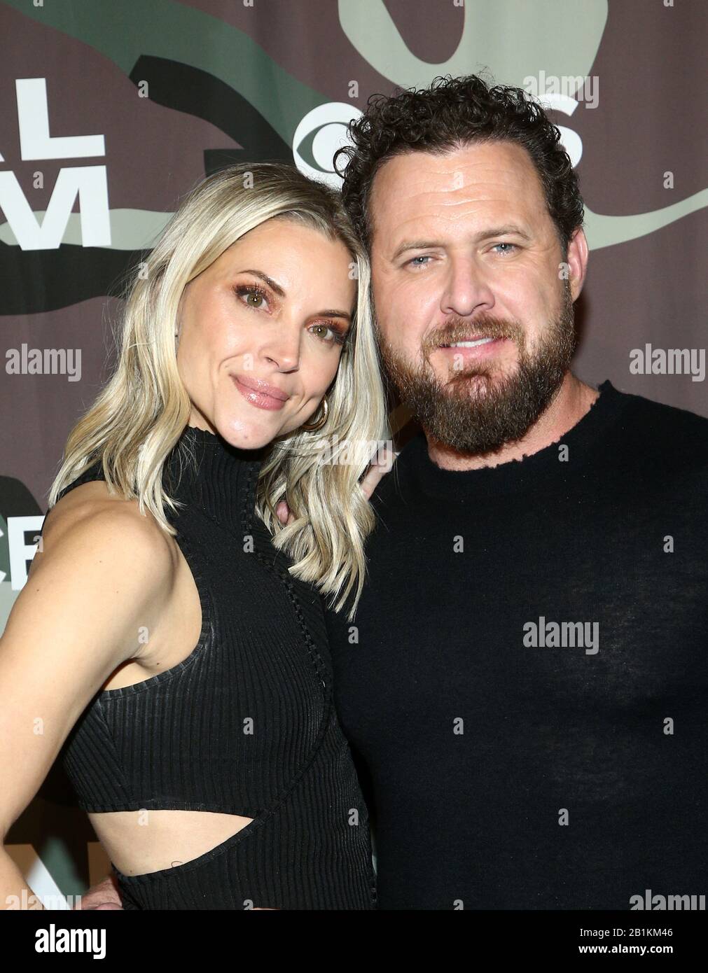 25 February 2020 - Hollywood, California - Abigail Ochse and AJ Buckley ...