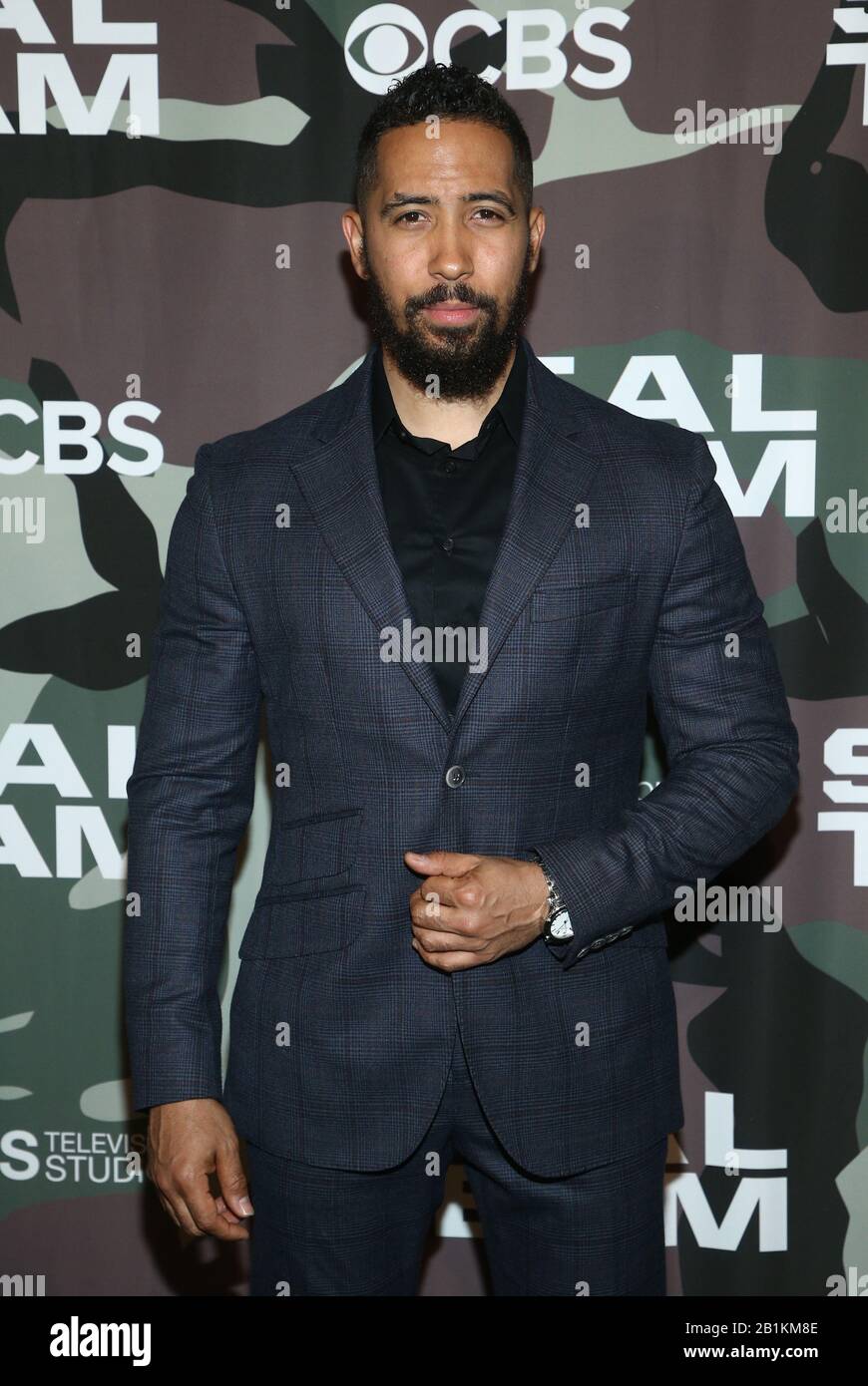 25 February 2020 - Hollywood, California - Neil Brown Jr. SEAL Team' TV ...