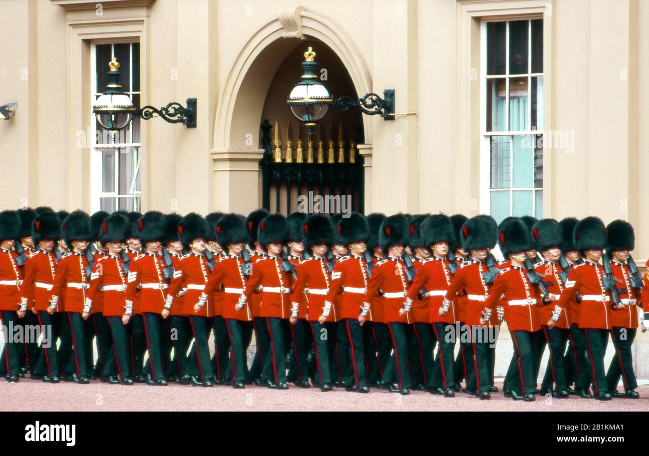 Coldstream guards buckingham palace hi-res stock photography and images ...