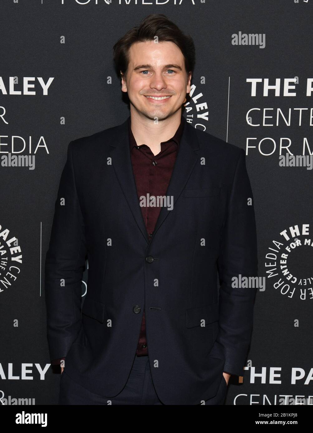 25 February 2020 - West Hollywood, California - Jason Ritter. The Paley ...