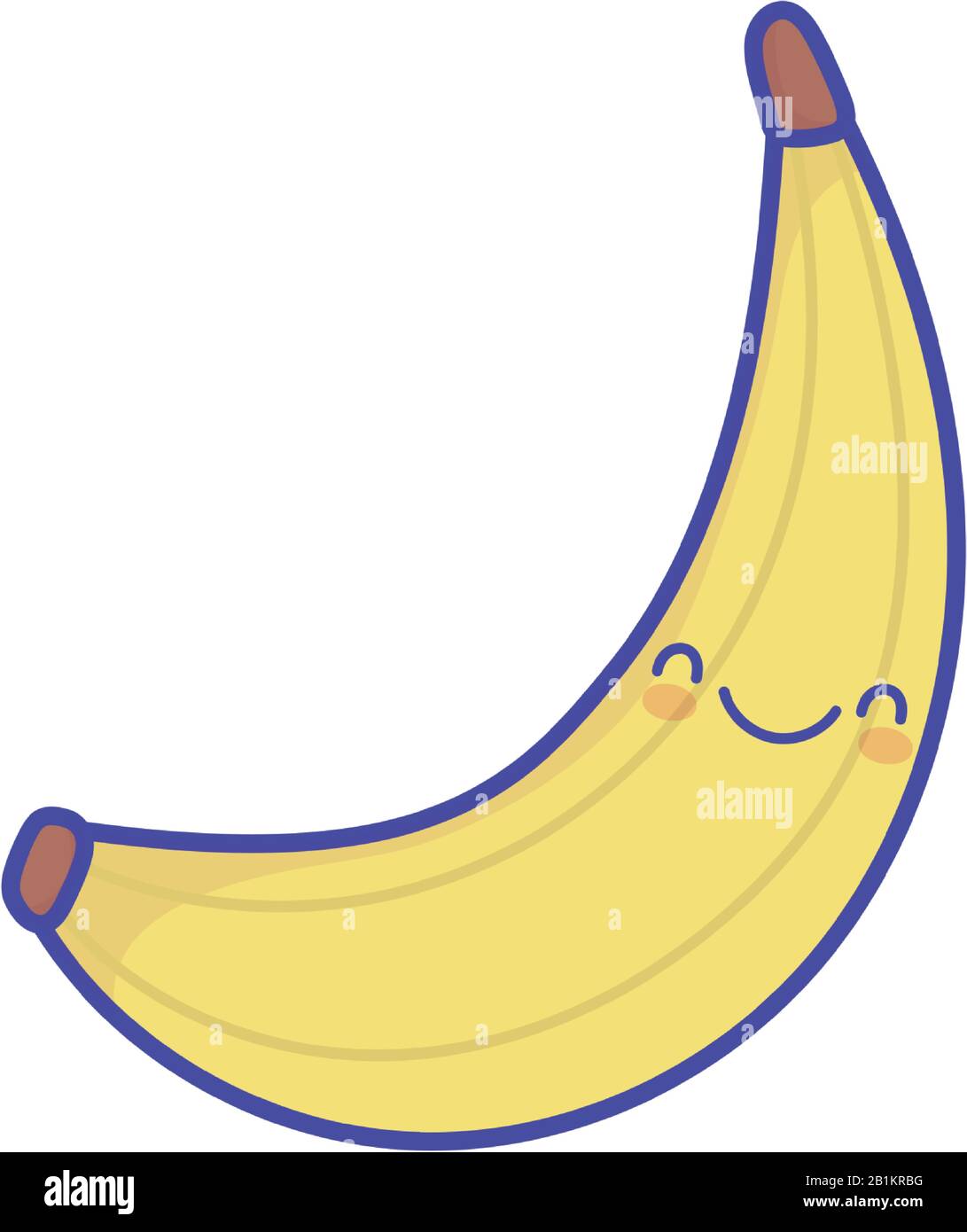 Cute Cartoon Banana Drawing