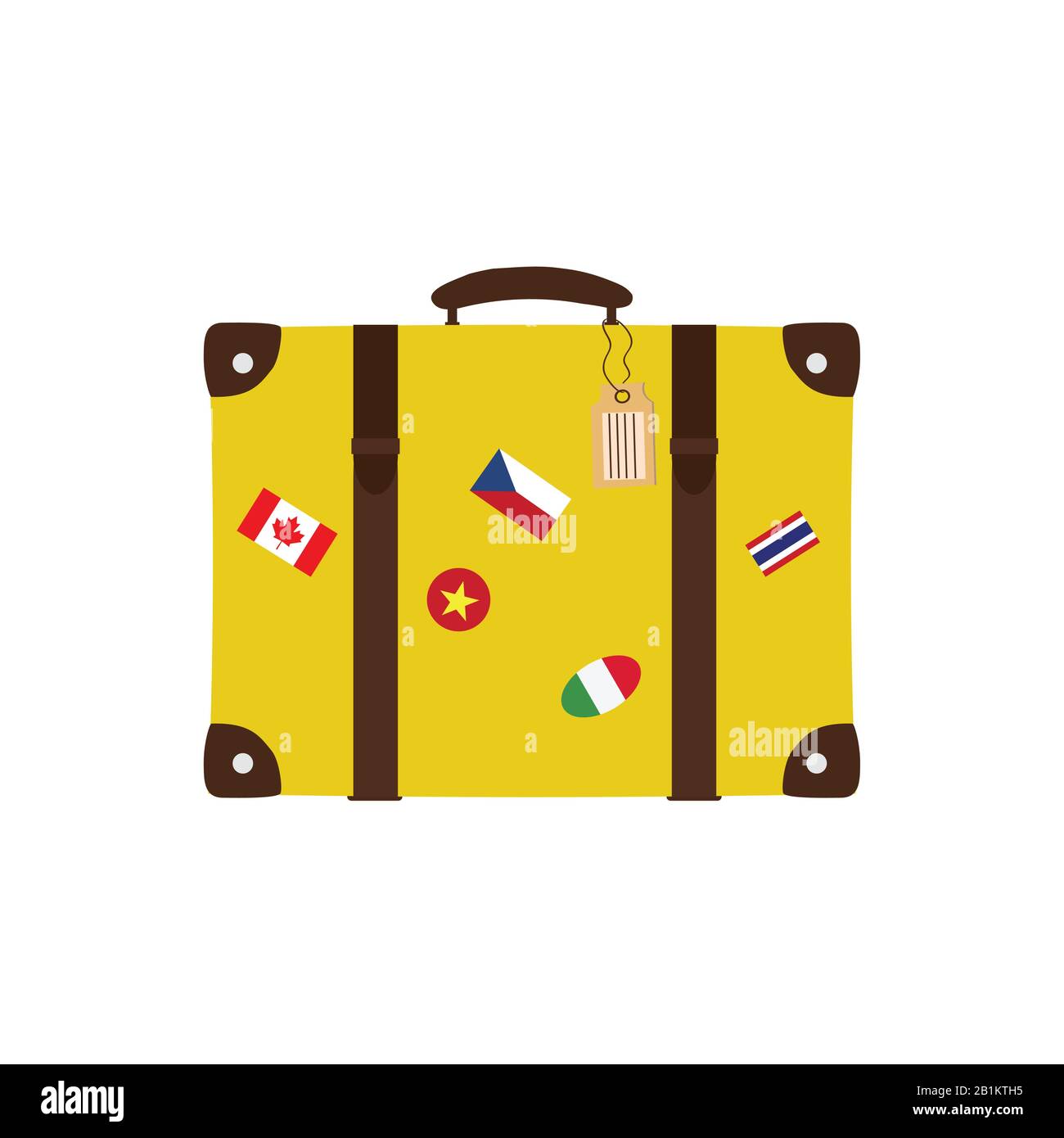 Cartoon suitcase hi-res stock photography and images - Alamy