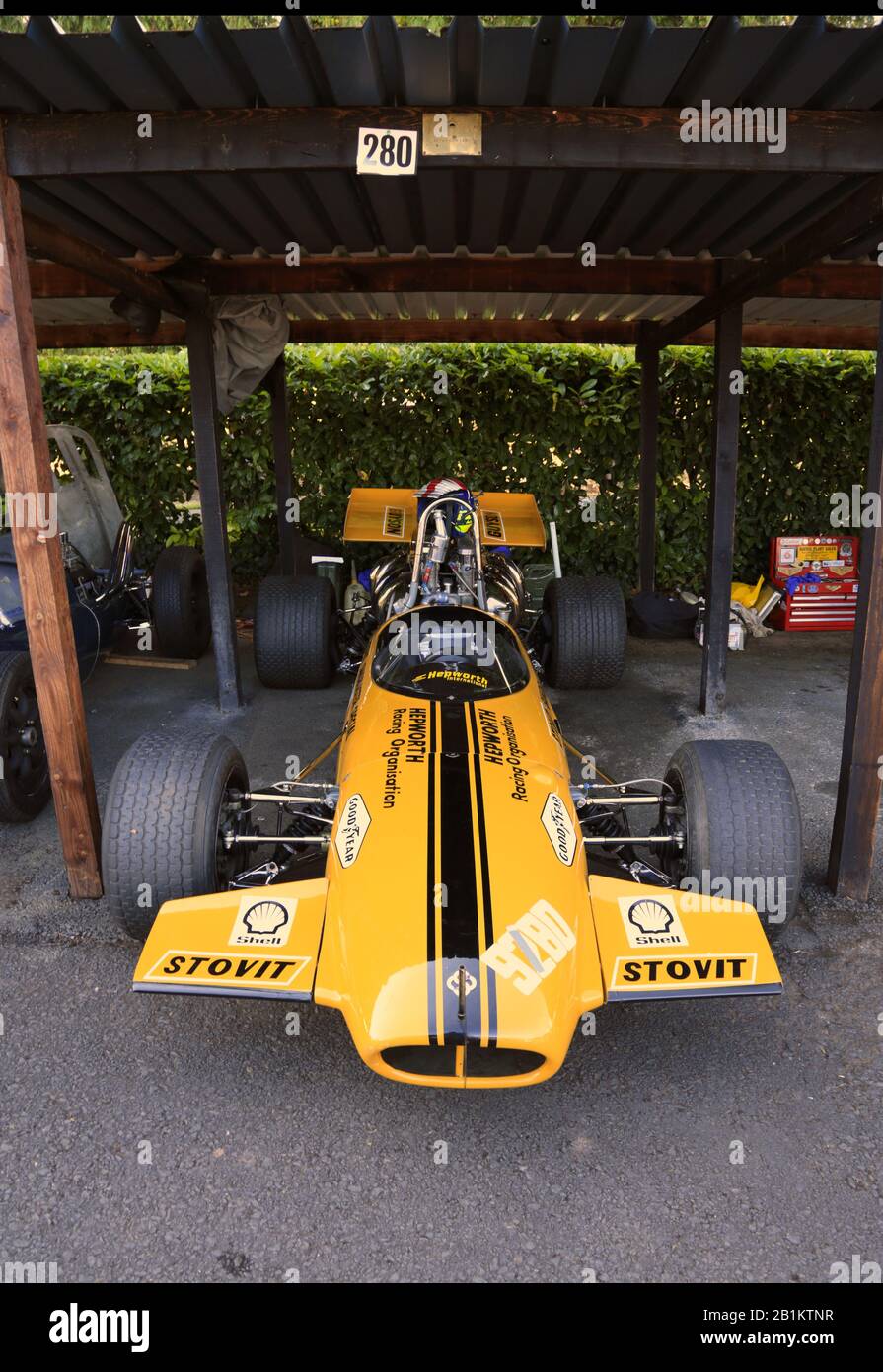The 1969 Hepworth Ferguson Sandblaster special four wheel drive racing ...
