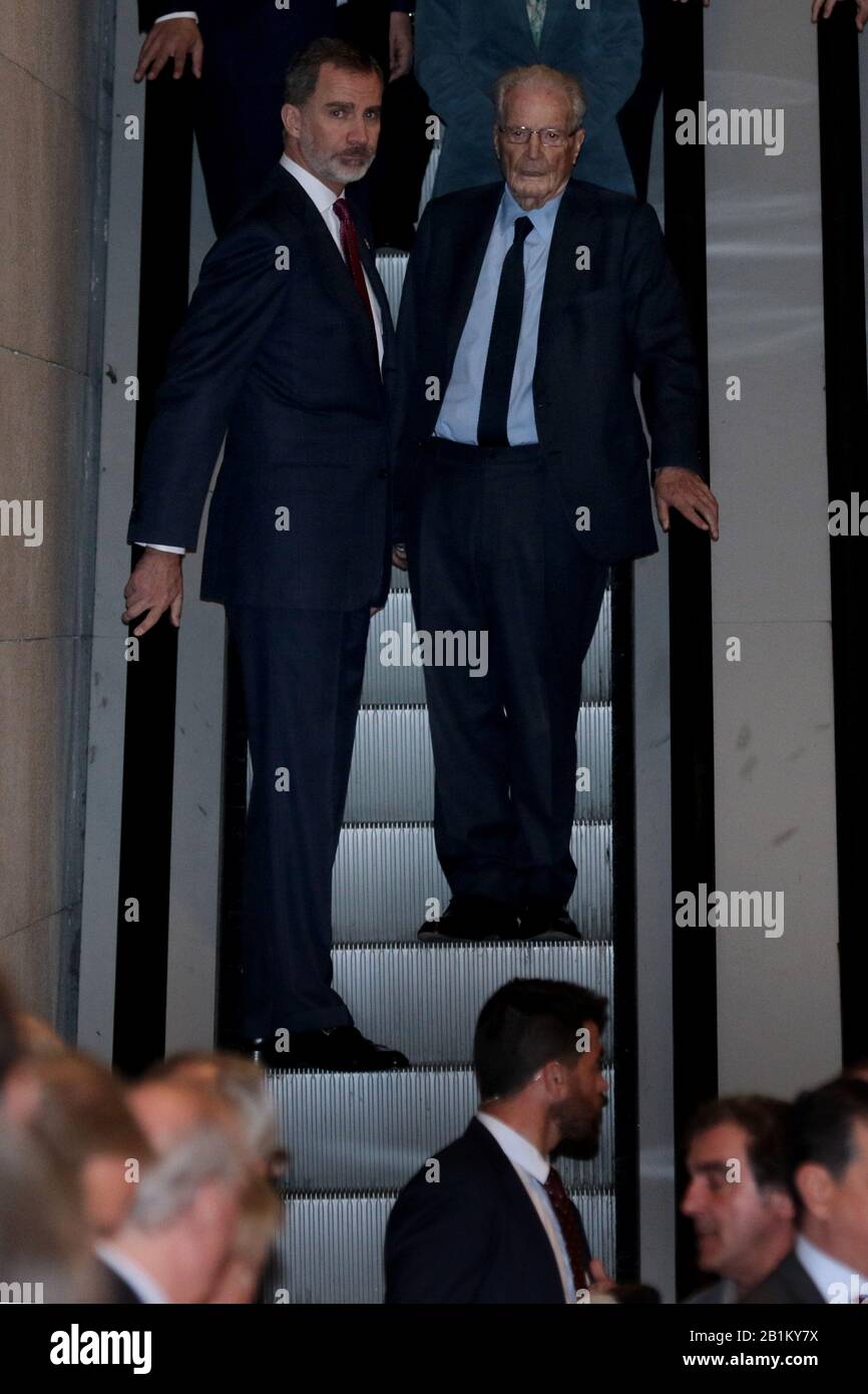 Madrid, Spain; 26/02/2020.- The King describes as "great businessman ...