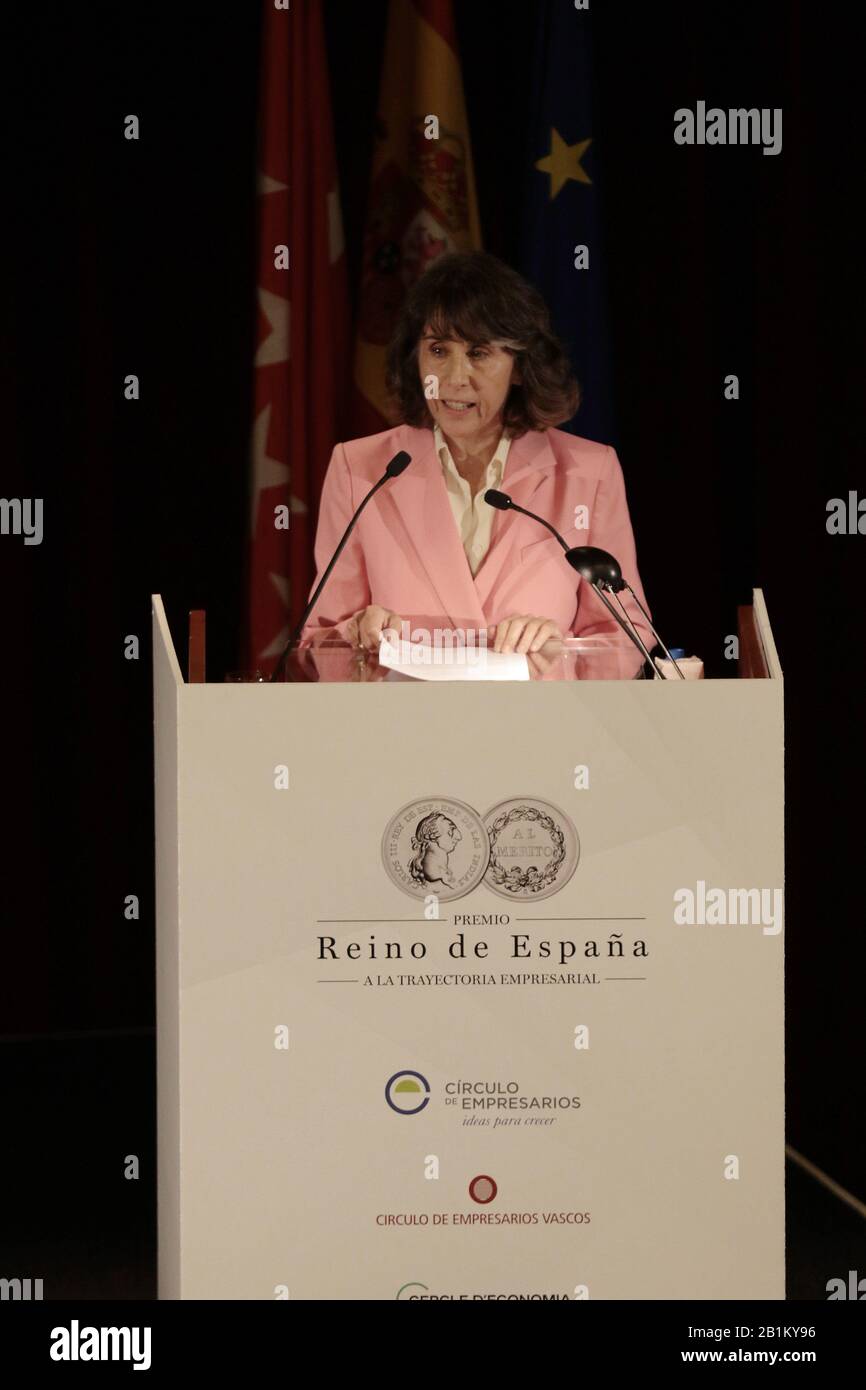 Madrid Spain; 02/02/2020.- The King describes as "great businessman ...