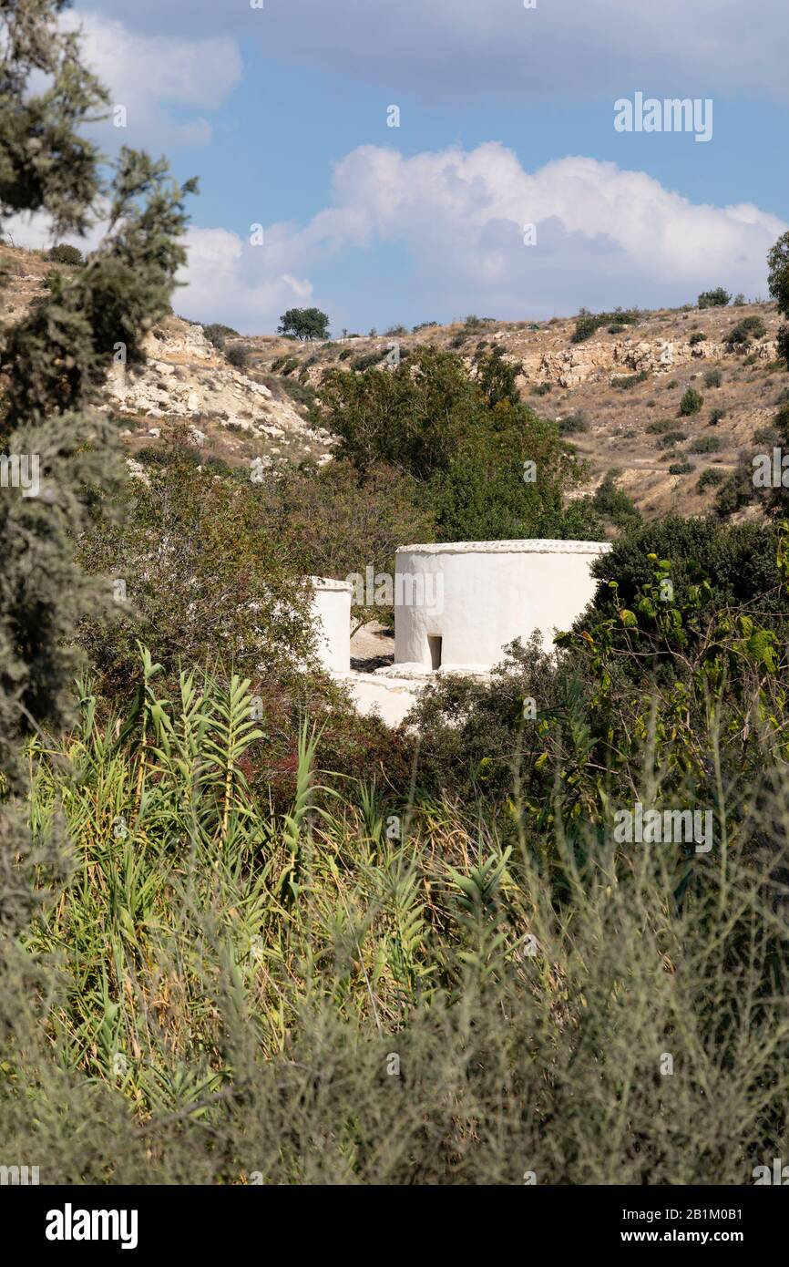 Recontrusted houses at the UNESCO World Heritage neolithic archeology ...