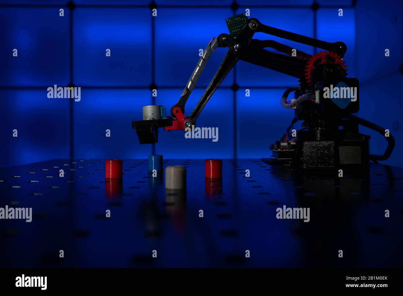 Model industrial robot arm industrial manipulator for making production ...